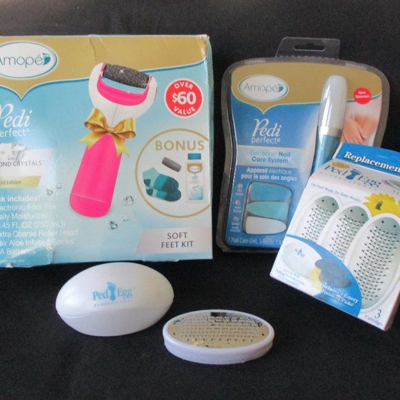 Amope | Skincare | Nib Amope 4 Piece Pedi Perfect Electronic Foot ...